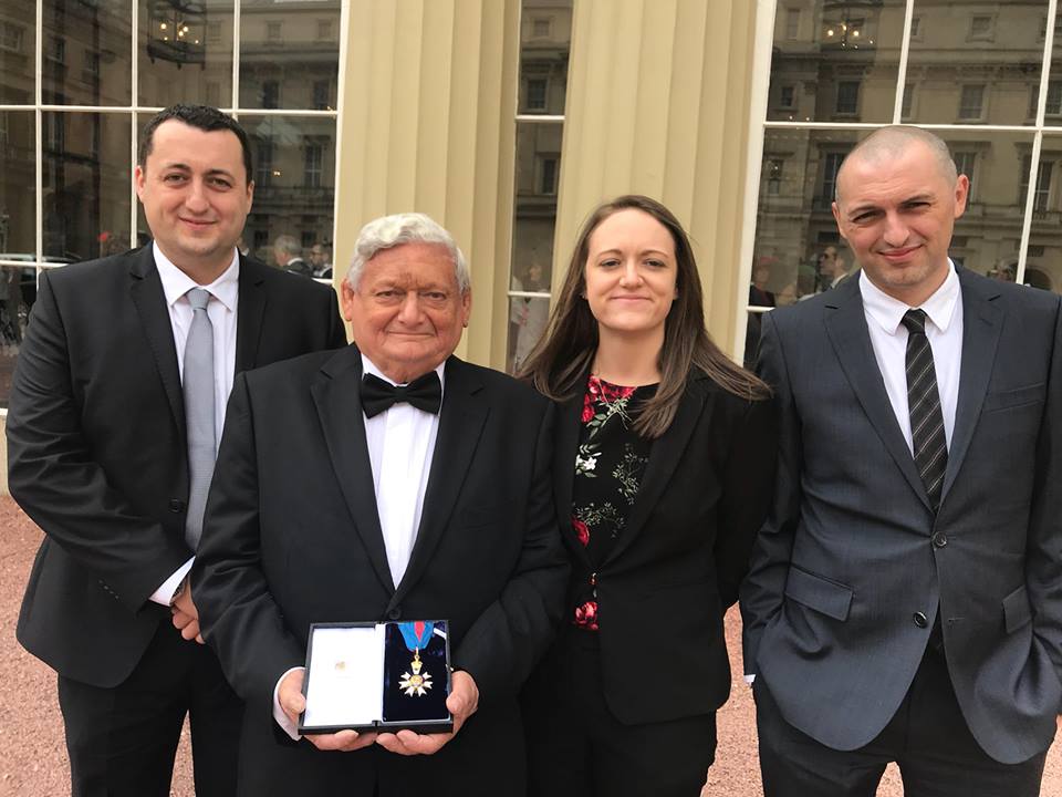 INTERACT Scientific Coordinator received CMG at Buckingham Palace ...